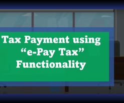 How to Make Tax Payment Using E-pay Tax Functionality. | Income Tax Department